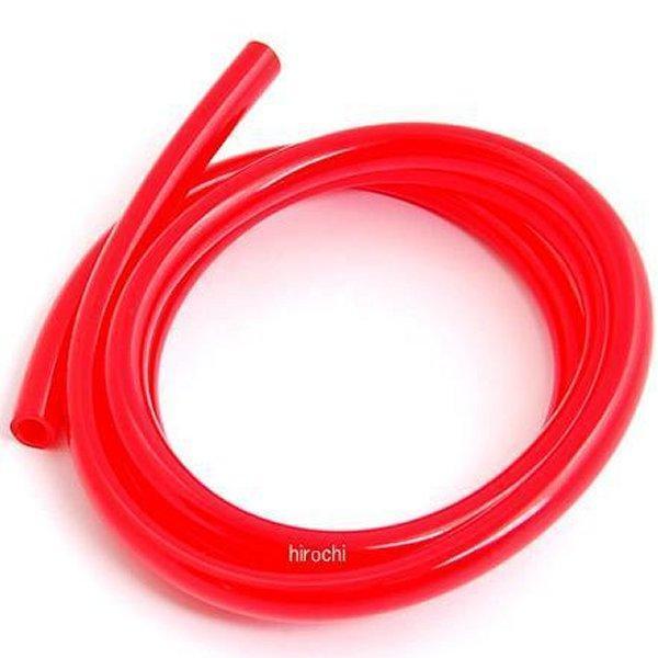 耐油ホース PVC製 内径 7mm/1m レッドカラー:レッド内径φ7全長:1mPVC製105-0871楽天 JP店　