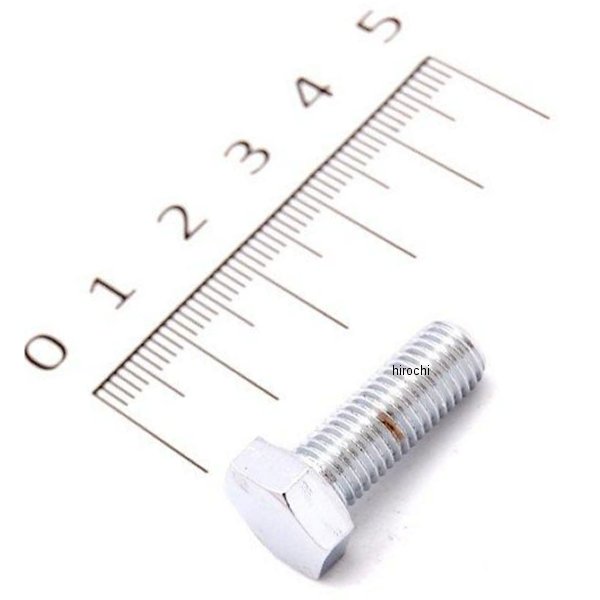 六角ボルト クローム 5/16-24 X 首下 7/8インチ(1個売り)DS-190637-ea楽天 JP店　
