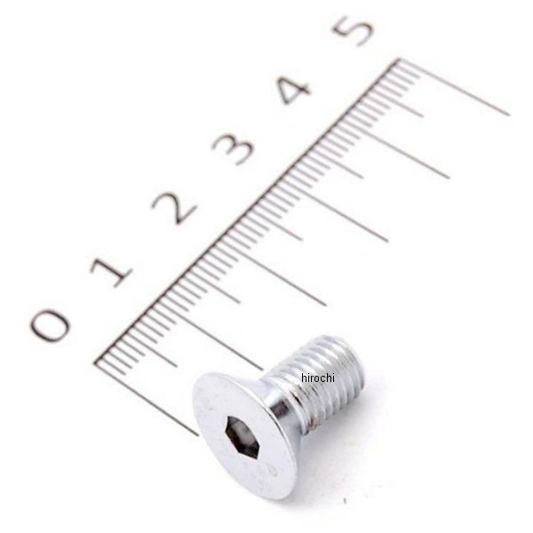 六角穴付き皿ボルト クローム 5/16-24 X 全長 5/8インチ(1個売り)DS-192367-ea楽天 JP店　