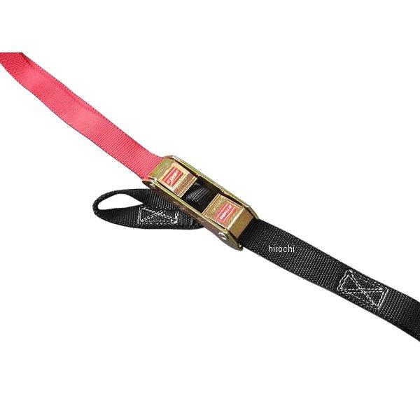 究極2WAYタイダウンです。カラー：レッド/黒最高有効長：1760mm2本1セット左右どちらからも引ける2WAYバックル採用で、使い勝手抜群4562130595789楽天 JP店