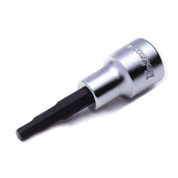 4010M.75-6 1/2インチ sq. ヘックスビットソケット 全長75mm 6mm4010M-75-6-KK楽天 JP店