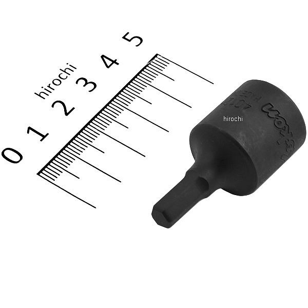 4012M.43-6 1/2インチ sq. ヘックスビットソケット 全長43mm 6mm4012M-43-6-KK楽天 JP店