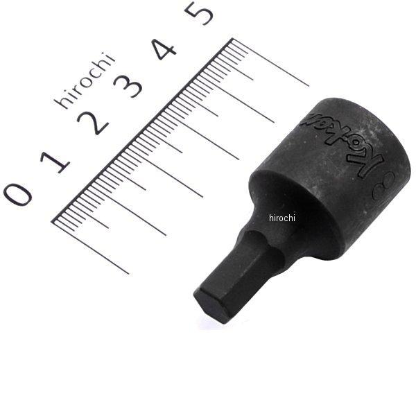 4012M.43-8 1/2インチ sq. ヘックスビットソケット 全長43mm 8mm4012M-43-8-KK楽天 JP店