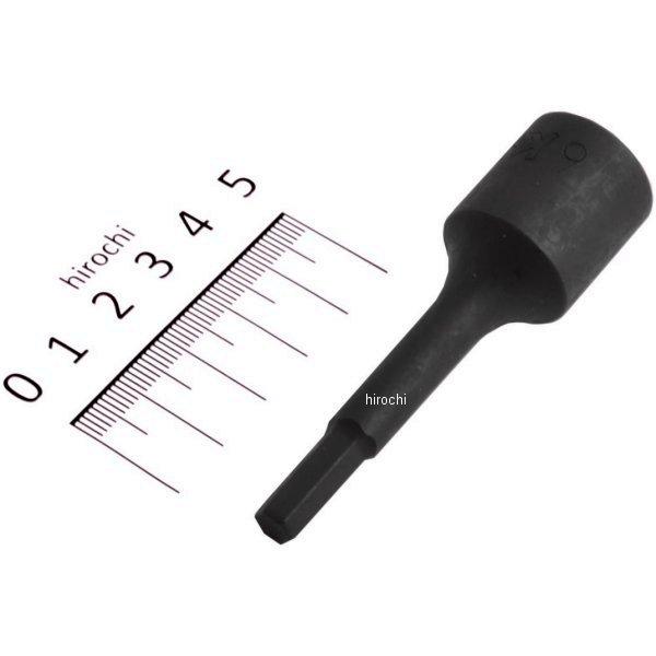 4012M.75-6 1/2インチ sq. ヘックスビットソケット 全長75mm 6mm4012M-75-6-KK楽天 JP店