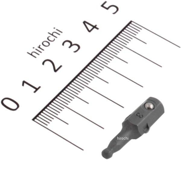 101B-3 1/4インチ H ボールポイントヘックスビット 3mm101B-3-KK楽天 JP店