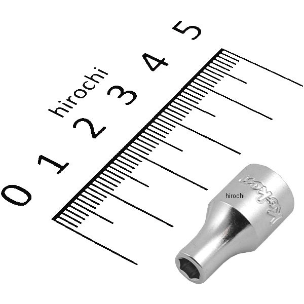 2400M-4 1/4インチ sq. 6角スタンダードソケット 4mm2400M-4-KK楽天 JP店