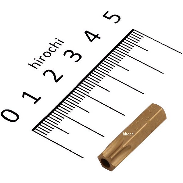 シグネット 1/4インチ チタンコーティングイジリ止ビット TX40・サイズ(TX)：40・差込角(インチ HEX)：1/4差込角が1/4インチHEXのチタンコーティングいじり止め付ヘクスローブビット。21513-SG楽天 JP店　