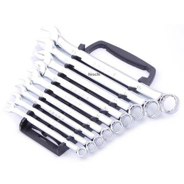 シグネット 9PC コンビネーションレンチセット mmセット内容：8,9,10,11,12,13,14,17,19mmミラー仕上げのメッキが美しいコンビネーションレンチ豊富なサイズのラインナップも魅力です。壁掛・持運び兼用ホルダー付3072...