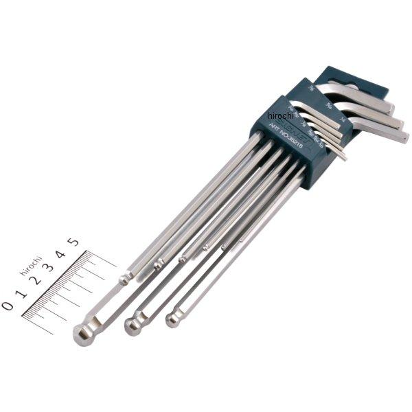 シグネット 9PC インチ ロングボール 6角レンチセットセット内容：1/16,5/64,3/32,1/8,5/32,3/16,1/4,5/16,3/8ボールポイント部では本締めできません。単品での販売は致しておりません。ホルダー付3521...