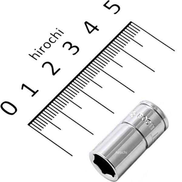 シグネット 1/4DR 8mm ソケット (6角)・サイズ(mm)：8・差込角(インチ DR)：1/4・ソケット外径(D1先端部；mm)：12・ソケット外径(D2差込部；mm)：12・全長(L；mm)：25・ソケット深さ(e；mm)：10....