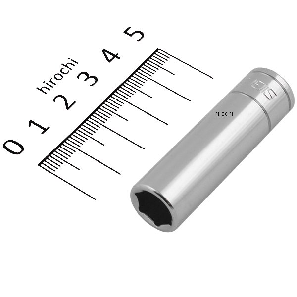 シグネット 1/4DR 10mm ディープソケット・サイズ(mm)：10・差込角(インチ DR)：1/4・ソケット外径(D1先端部；mm)：16・ソケット外径(D2差込部；mm)：16・全長(L；mm)：49.5・ソケット深さ(e；mm)：...