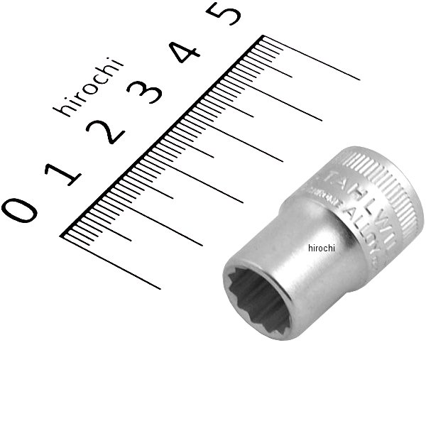 45-10 スタビレー STAHLWILLE 3/8インチsq ソケット (12角)です。AS-DRIVEミリサイズ：10mm全長(L)：27mmソケット部外径(d1)：14.3mm差し込み部外径(d2)：16.5mm深さ(t1)：8.5m...