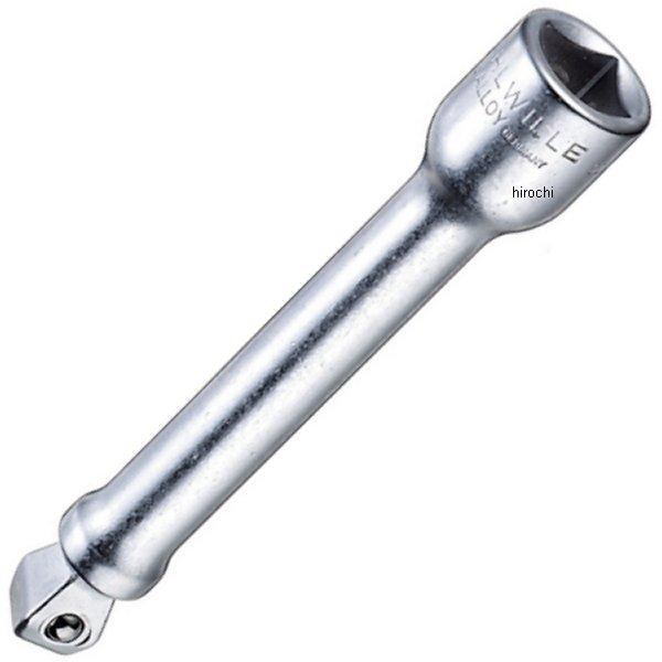 509/5W スタビレー STAHLWILLE 1/2インチsq エキステンションバー 130mm (#509W)です。差込角：1/2"(12.7MM)SQ最大トルク(Nm)：200全長(L；mm)：130外径(d；mm)：23.2質量(g...