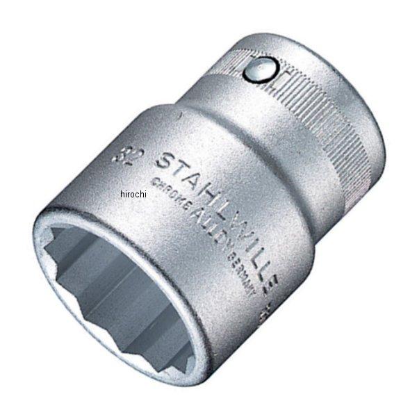 55A-1 スタビレー STAHLWILLE (3/4sq)ソケット (12角)です。差込角：3/4"SQインチサイズ：1"全長(L)：53mmソケット部外径(d1)：37mm差込部外径(d2)：38mm深さ(t)：27mm質量：258gA...