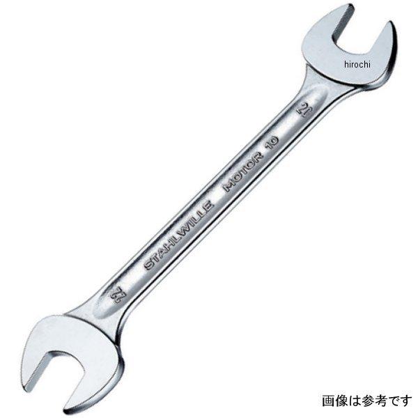 10-41X46 スタビレー STAHLWILLE 両口スパナです。サイズ：41X46mm全長(L)：425mmスパナ部巾(小)(b1)：88mmスパナ部巾(大)(b2)：94.5mmスパナ部厚み(a)：12mm質量：1040g軽さと剛性感...