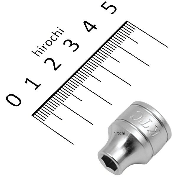B3-06 9.5sq ソケット (6角) 6mmB3-06-KC楽天 JP店　
