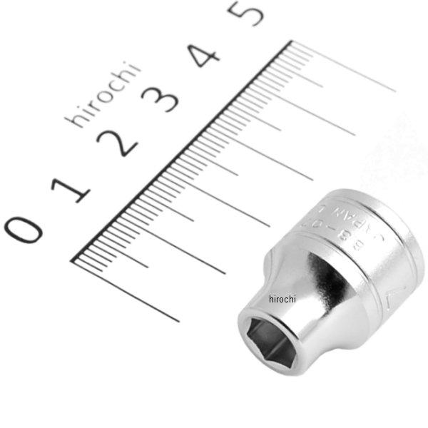 B3-07 9.5sq ソケット (6角) 7mmB3-07-KC楽天 JP店　