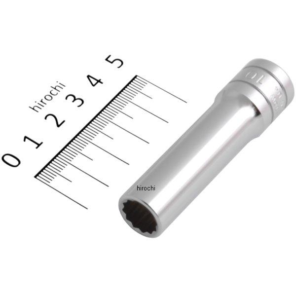 9.5sq ディープソケット(12角) 10mmB3L-10W-KC楽天 JP店　