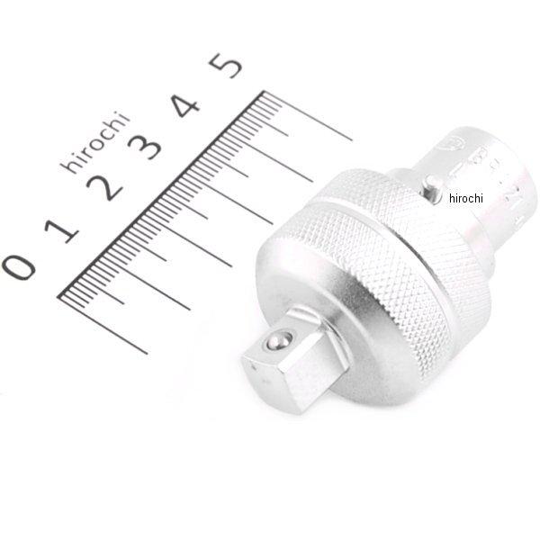 9.5sq ラチェットアダプタ歯数60枚のギアを採用、送り角度は6°です。スピンナハンドルと組み合わせればラチェットハンドルとして使用できます。BRA21-KC楽天 JP店　