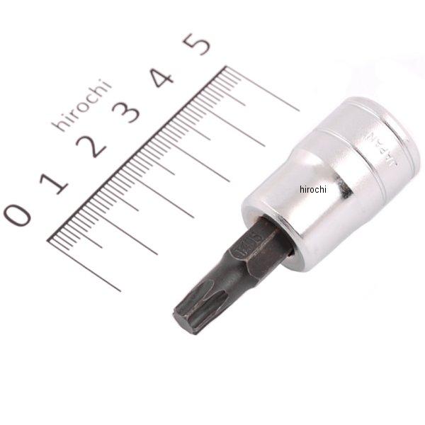 9.5sq ショートT型トルクスビットソケット T40ビットの交換が可能です。BT3-T40S-KC楽天 JP店　