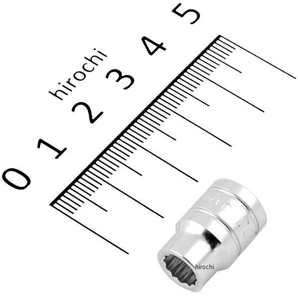 6.3sq ソケット(12角) 1/4インチB2-1-4W-KC楽天 JP店　