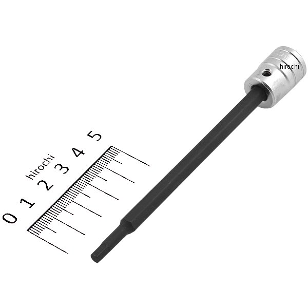 6.3sq ロングヘキサゴンビットソケット 4mmビットの交換が可能です。BT2-04L-KC楽天 JP店　