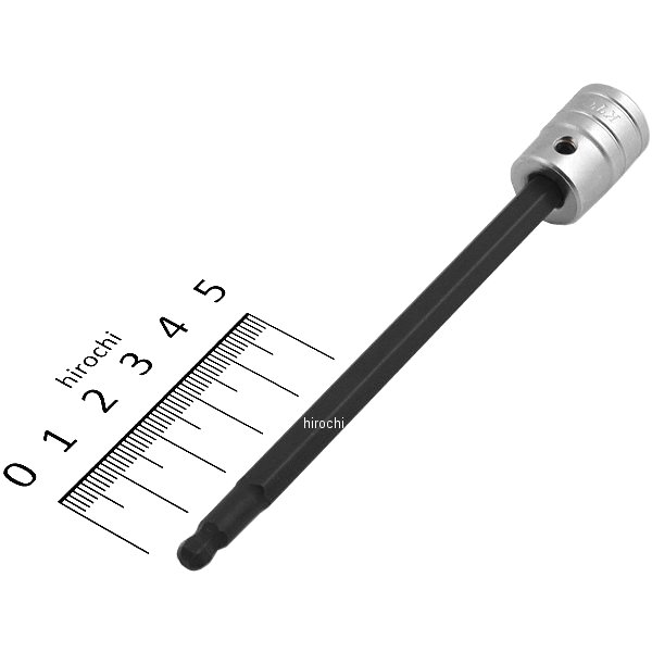 6.3sq ロングボールポイントヘキサゴンビットソケット 5mmビットの交換が可能です。BT2-05BPL-KC楽天 JP店　