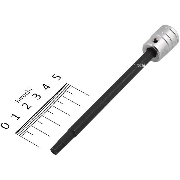 6.3sq ロングヘキサゴンビットソケット 5mmビットの交換が可能です。BT2-05L-KC楽天 JP店　