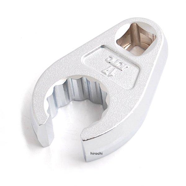 BNS3-17W KTC9.5sq. クローフットレンチ 17mm自動車や一般産業機械などの油圧配管に使用されているフレアナットの締め、緩め作業などに最適な9.5sq.のクローフットレンチです。口径部を二重6角(12角)にしたため、ナットへ...