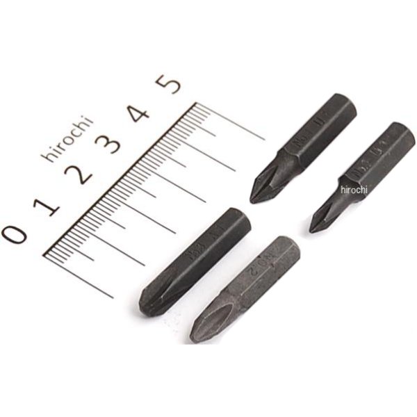 クロスビット#0プラス#1プラス#2プラス#3プラス板ラチェット差替えドライバ(TMDB8RM22RM32)に使用可能な軸対辺6.3mmのビットセットです。トルクドライバ(GDP-080〜GDP-450)にも使用可能です。TD4P-KC楽天...