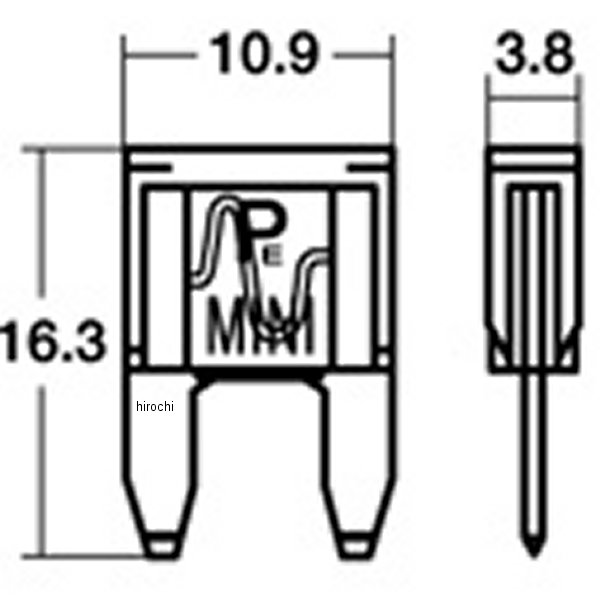 スタンレー STANLEY ミニブレードヒューズ容量:25A数量:10個入りSAF-7250楽天 JP店