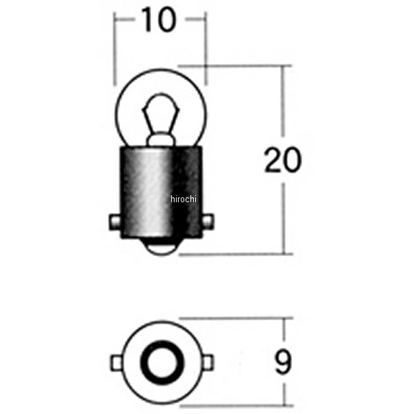 スタンレー STANLEY バルブ色:クリア定格電圧:12V1.7W形状:G10口金:BA9sタイプ:シングル球数量:10個入りA0071A楽天 JP店