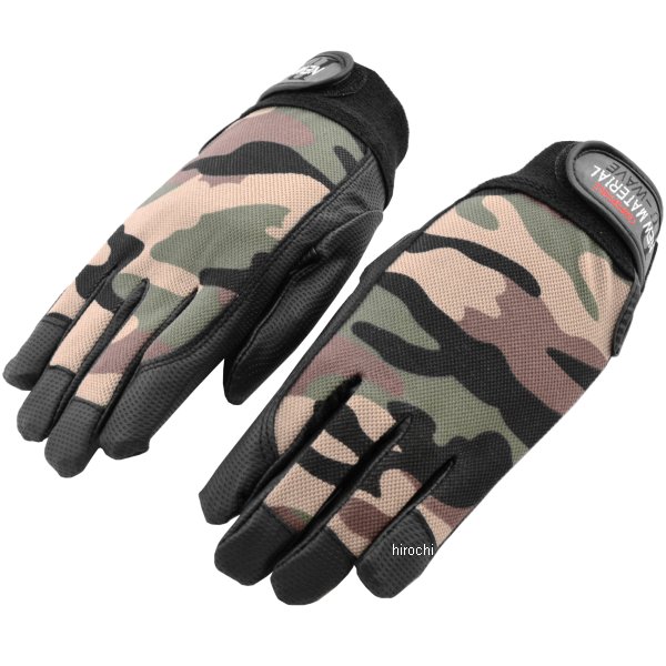 ●材質:手の平:ポリウレタン、手の甲:ポリエステル●サイズ:LLサイズ●全長:220mm(Lサイズで)●カラー:迷彩合成皮革は、柔らかでフィット感が抜群。革のような独特の臭いもなく、人工皮革に比べ、滑り止め効果にも優れ、使い勝手のよい手袋で...