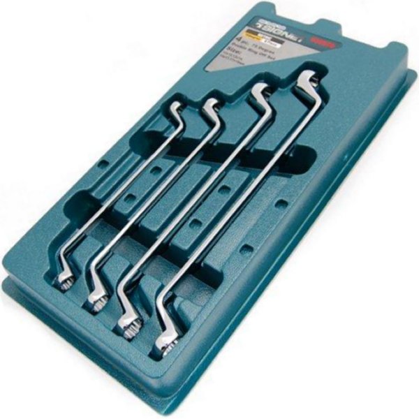シグネット 4PC 75° メガネレンチセットミラー仕上げのメッキが美しい75°オフセットメガネレンチセット。コンパクトなデザインで、狭い場所での作業に最適です。33670楽天 JP店　