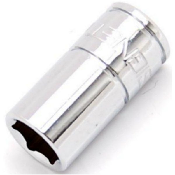 シグネット 1/4DR 5.5mm ソケット (6角)・サイズ(mm)：5.5・差込角(インチ DR)：1/4・ソケット外径(D1先端部；mm)：8.5・ソケット外径(D2差込部；mm)：12・全長(L；mm)：24.5・ソケット深さ(e；...