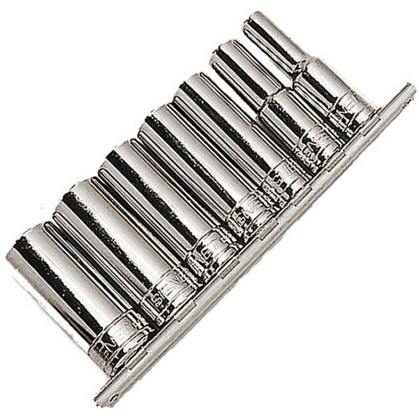 シグネット 1/2DR 7PC ディープソケットセット ホルダー付・差込角(インチ DR)：1/2セット内容：1/2インチDRディープソケット(10mm：13410、13：13413、15：13415、17：13417、19：13419、2...