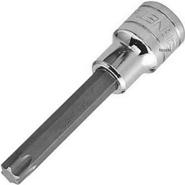 シグネット 1/2DR T45 ロングヘクスローブビットソケット・サイズ：T45・全長(mm)：100・軸長(mm)：62・ソケット外径(b差込部；mm)：24奥まった場所に最適な差込角1/2インチDRのロングへクスローブビットソケット。2...