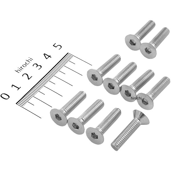 ●材質:鉄(三価クロメート)●サイズ:M6×25●入数:10個並目ねじ000012220706　