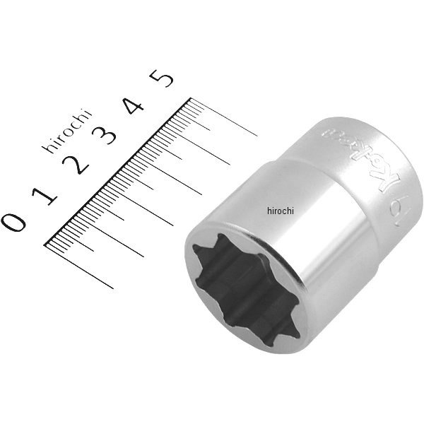 4109M-19 1/2インチ sq. ドレンプラグ用2重4角ソケット 19mm4109M-19-KK楽天 JP店