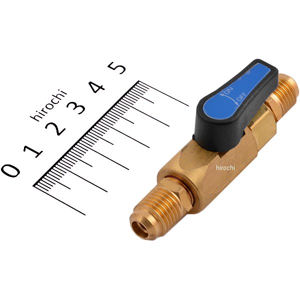 耐圧：3.5MPa接続径：1/4"オスX1/4"オスチャージホースの先端に取り付けることで冷媒の吹出し防止真空ポンプに取付けることでオイル逆流やエア混入を防止サービス用の為、配管への常用設置はしないで下さい。000012026565　