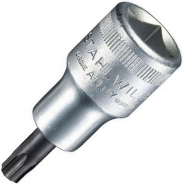 スタビレー 1/2インチsq トリスクウェアソケット (XZN) M10頑丈な圧入式の1/2”SQトリプルスクエア(三重四角)ビットソケット(XZN)。サイズ：M10全長(L1；mm)：60軸長(L2；mm)：22ソケット部外径(d；mm)...