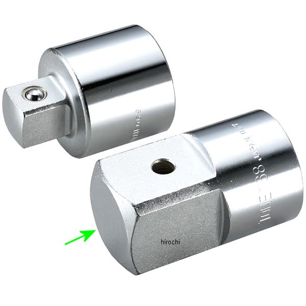 ソケットアダプター 凹差込角 25.4mm (1インチ) 凸差込角 38.1mm (1-1/2インチ) 長さ 77mm 168楽天 JP店