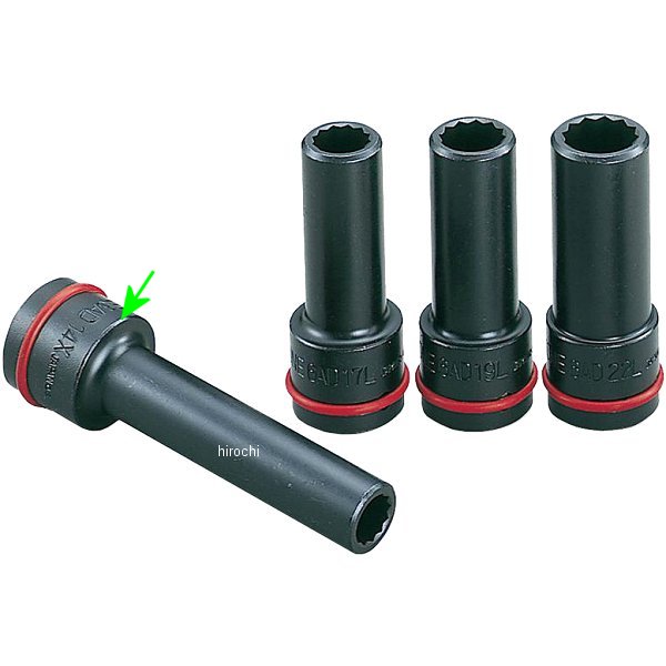 ヘッドボルトソケット 対辺 14mm 長さ 140mm 差込角 19mm (3/4インチ) 6AD-14X楽天 JP店