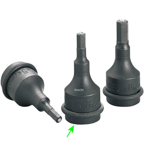 インパクト用 ヘキサゴンソケット(マグネット付) 対辺 6mm 長さ 60mm 差込角 12.7mm (1/2インチ) 4AH-06K楽天 JP店