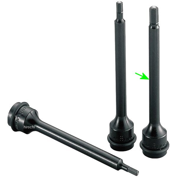 インパクト用 ロングヘキサゴンソケット(マグネット付) 対辺 8mm 長さ 150mm 差込角 12.7mm (1/2インチ) 4AH-08LK楽天 JP店