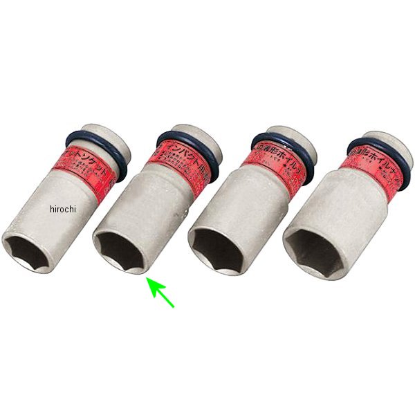 インパクト用 薄形ホイルナットソケット 対辺 19mm 長さ 60mm 差込角 12.7mm (1/2インチ) 4A-19N楽天 JP店