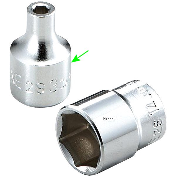 ソケット(6角) 対辺 3mm 長さ 21mm 差込角 6.35mm (1/4インチ) 2S-03楽天 JP店