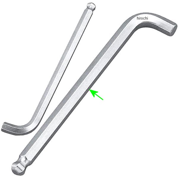 マスターツール首下ショート ボールポイントL形レンチ サイズ 6mm 長さ 101mm BS-06S楽天 JP店