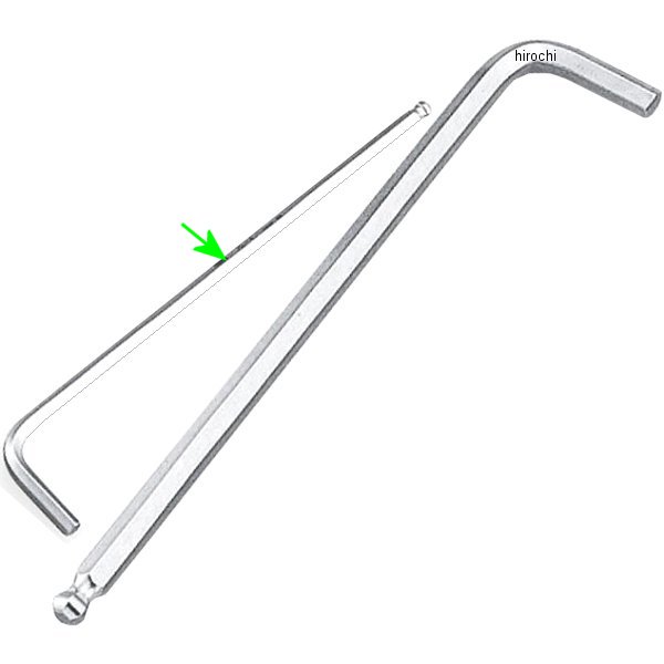 マスターツール ロングボールポイント L形レンチ サイズ 4mm 長さ 142mm BL-04楽天 JP店