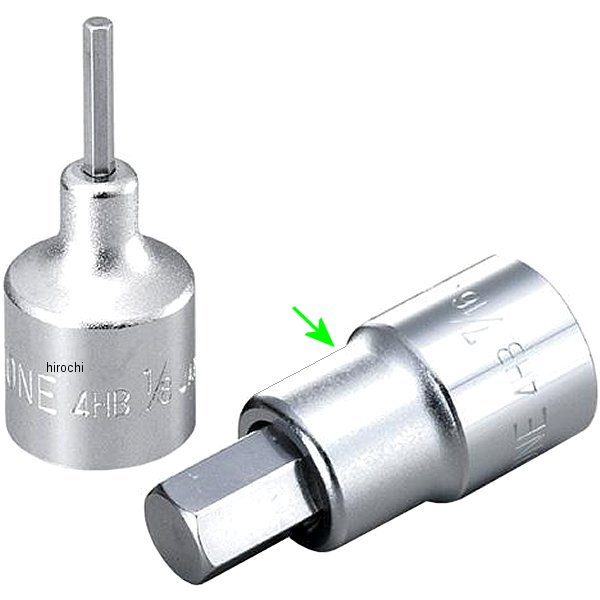 ヘキサゴンソケット インチ 対辺 7/16インチ 長さ 50mm 差込角 12.7mm (1/2インチ) 4HB-14楽天 JP店